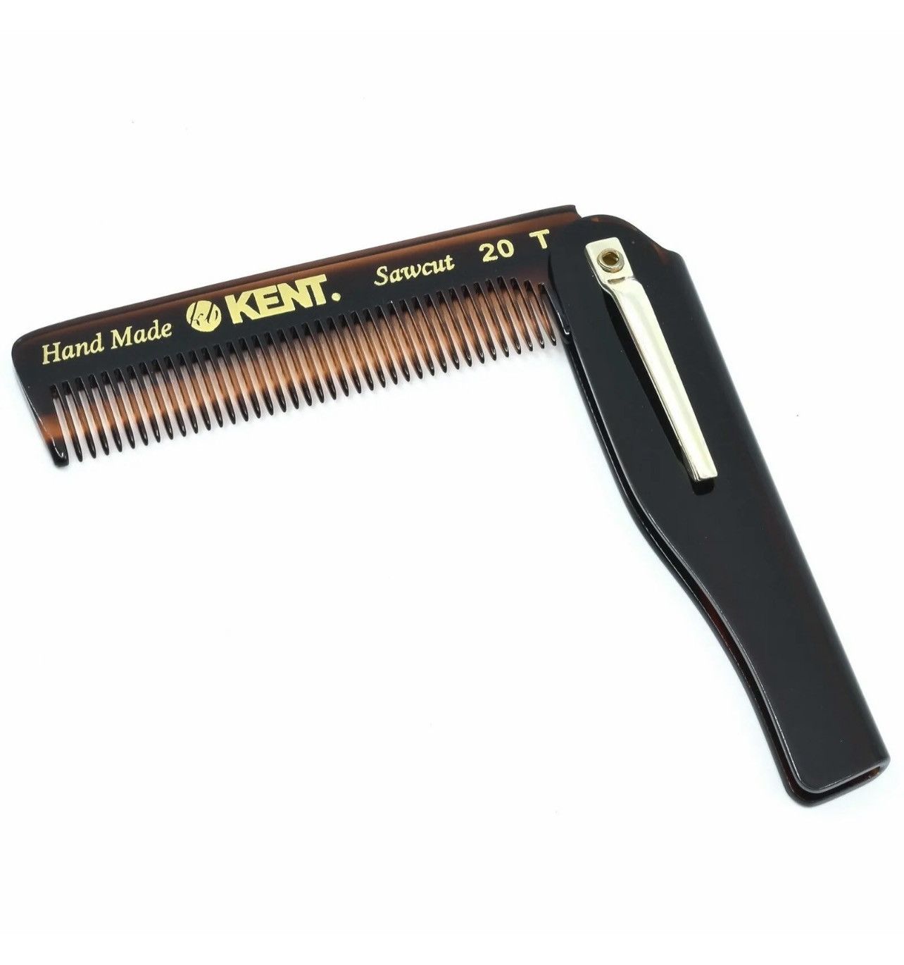 Kenzo Kent edc pocket folding comb with clip | Grailed