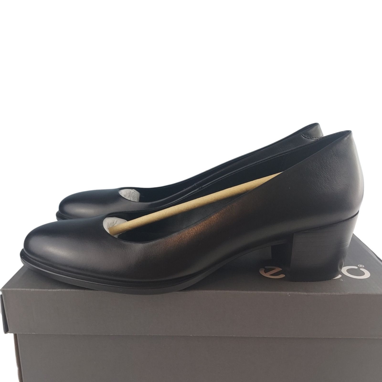 Ecco ECCO Shape 35 Pump Leather Dress Block Heel Women’s EUR 41 | Grailed