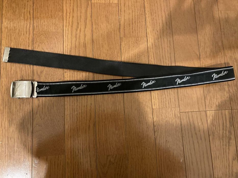 Number (N)ine Early 2000's Fender Logo Belt | Grailed