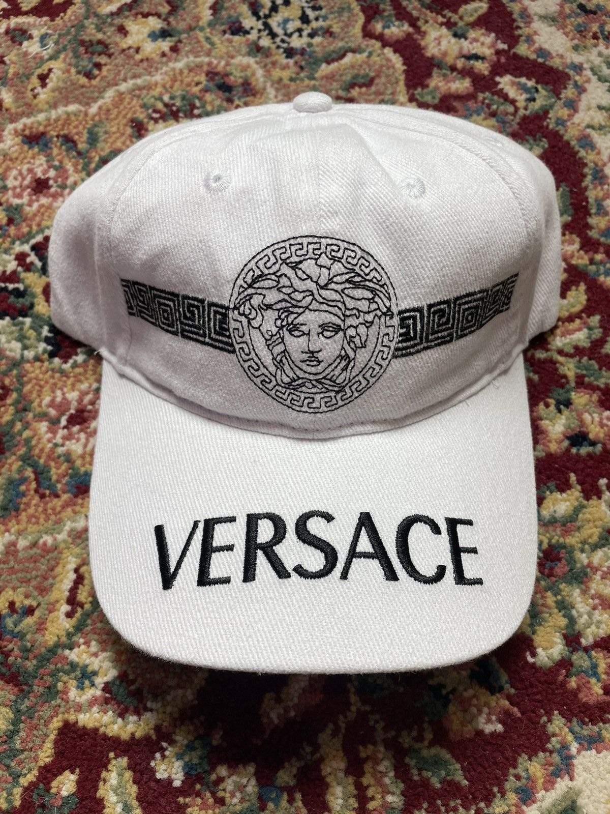 Versace Versace Logo Baseball Cap Hat Medusa | Grailed