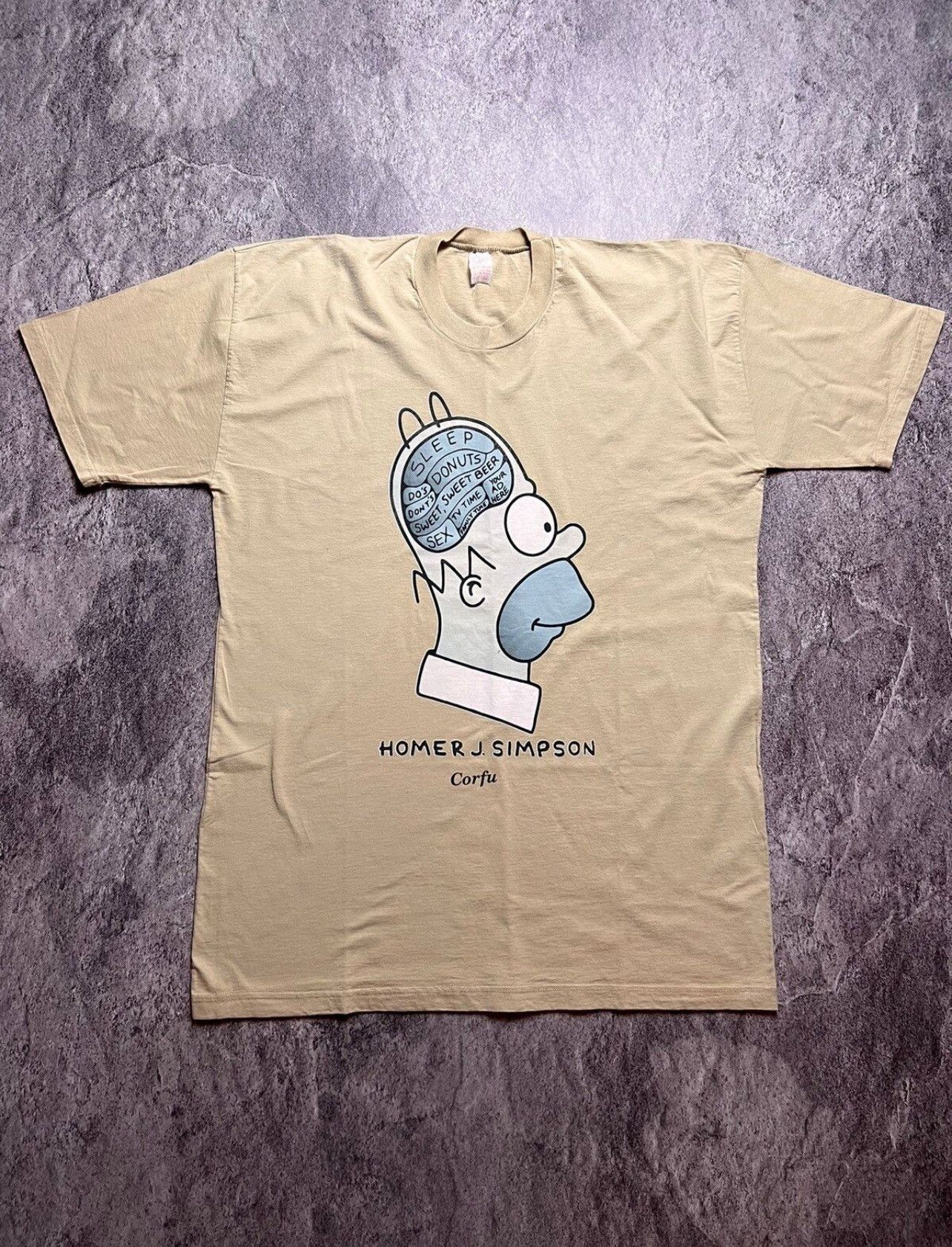Vintage Vintage 90s Homer Simpson Mind Adult Humor Japan Style Tee ...