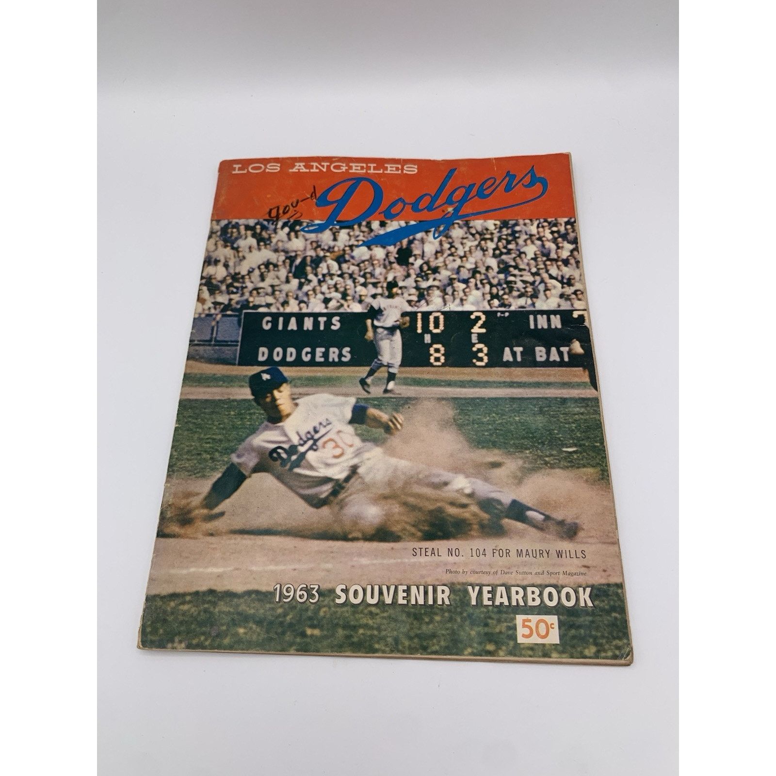 MLB Vintage Rare 1963 Souvenir Yearbook Los Angeles Dodgers Maur | Grailed