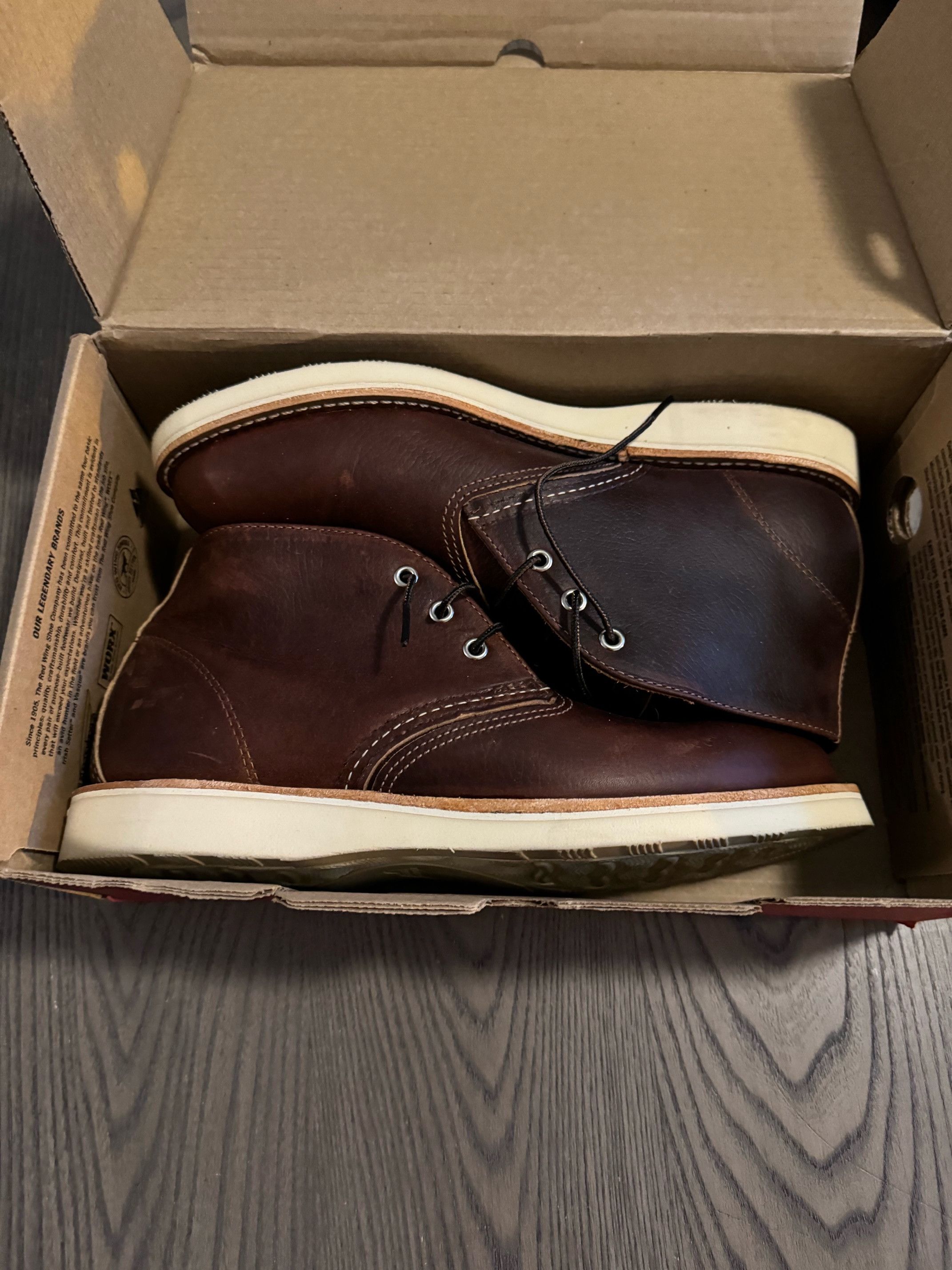 Red Wing Work Chukka - 3141 Briar Oil Slick | Grailed