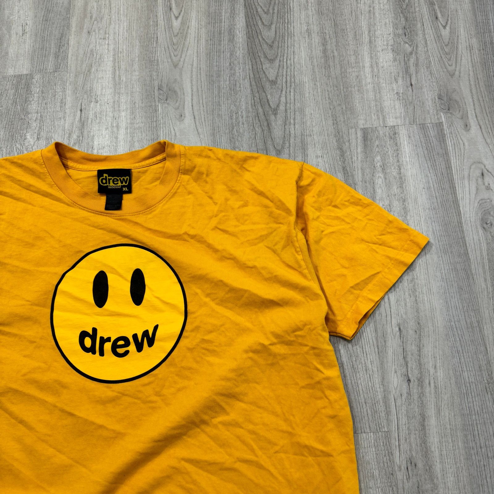 Drew House Justin Bieber Drew House Mascot Smiley Face Shirt Size XL ...