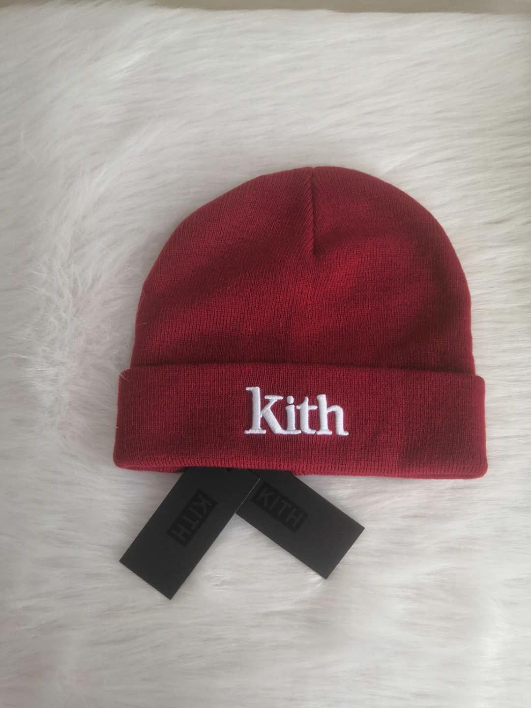 Kith Kith Serif Beanie | Grailed