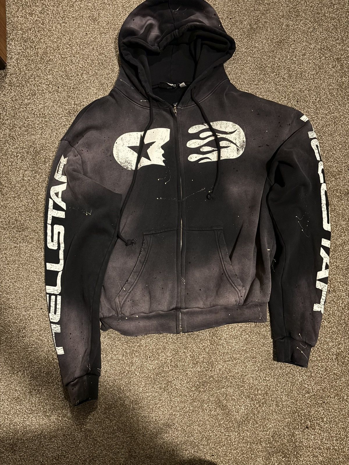HELLSTAR Hellstar studios zip up | Grailed