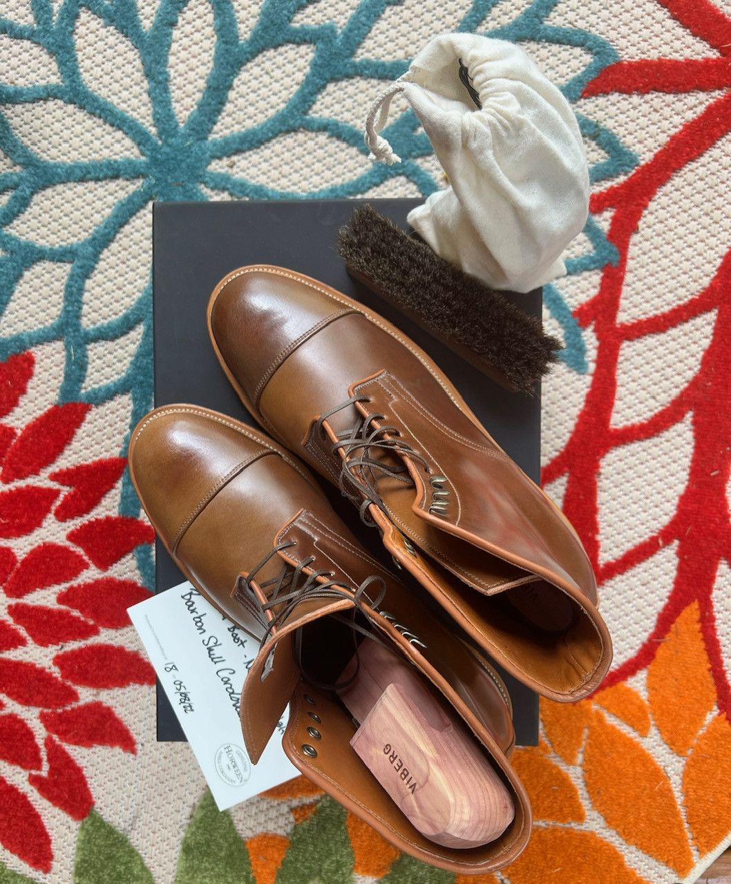 Viberg Viberg Halkett Boot 2030 HRWN Bourbon Shell Cordovan | Grailed