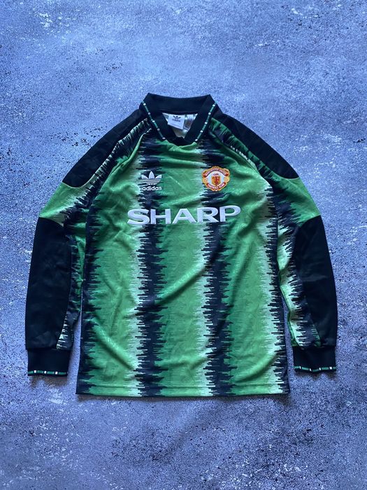 Adidas Adidas Manchester United 1990 GoalKeeper Jersey | Grailed