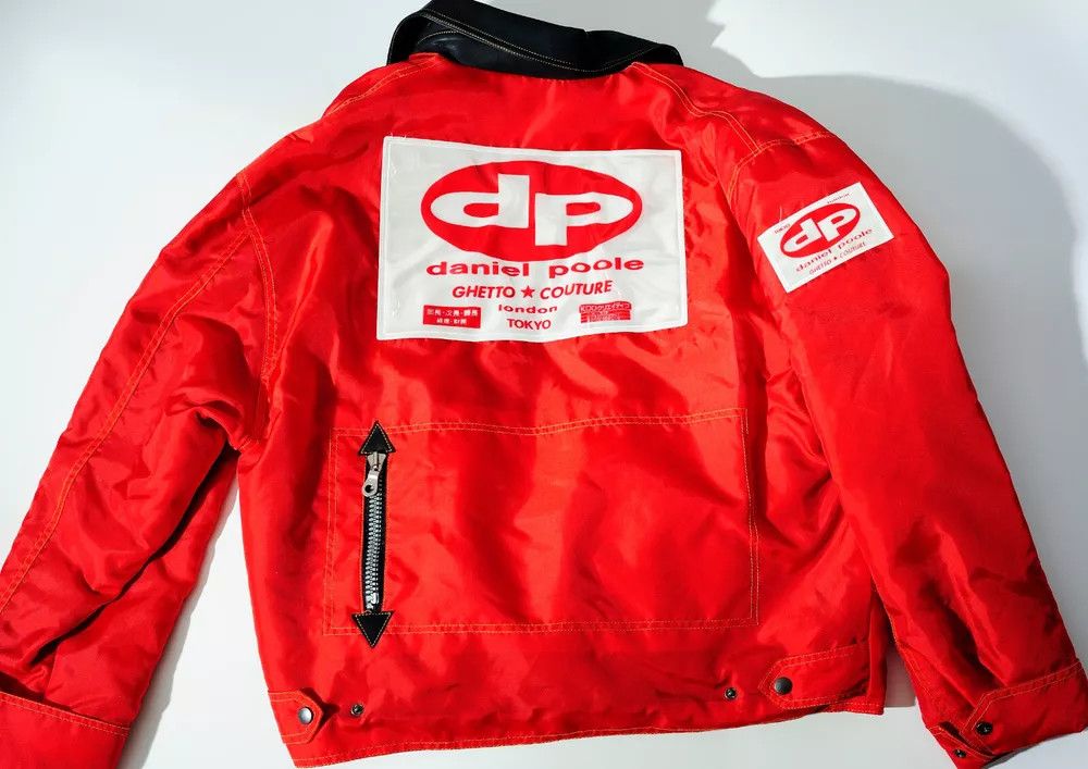 Vintage Daniel Poole Reflective 90s Vintage Jacket Red Nylon Jacket ...