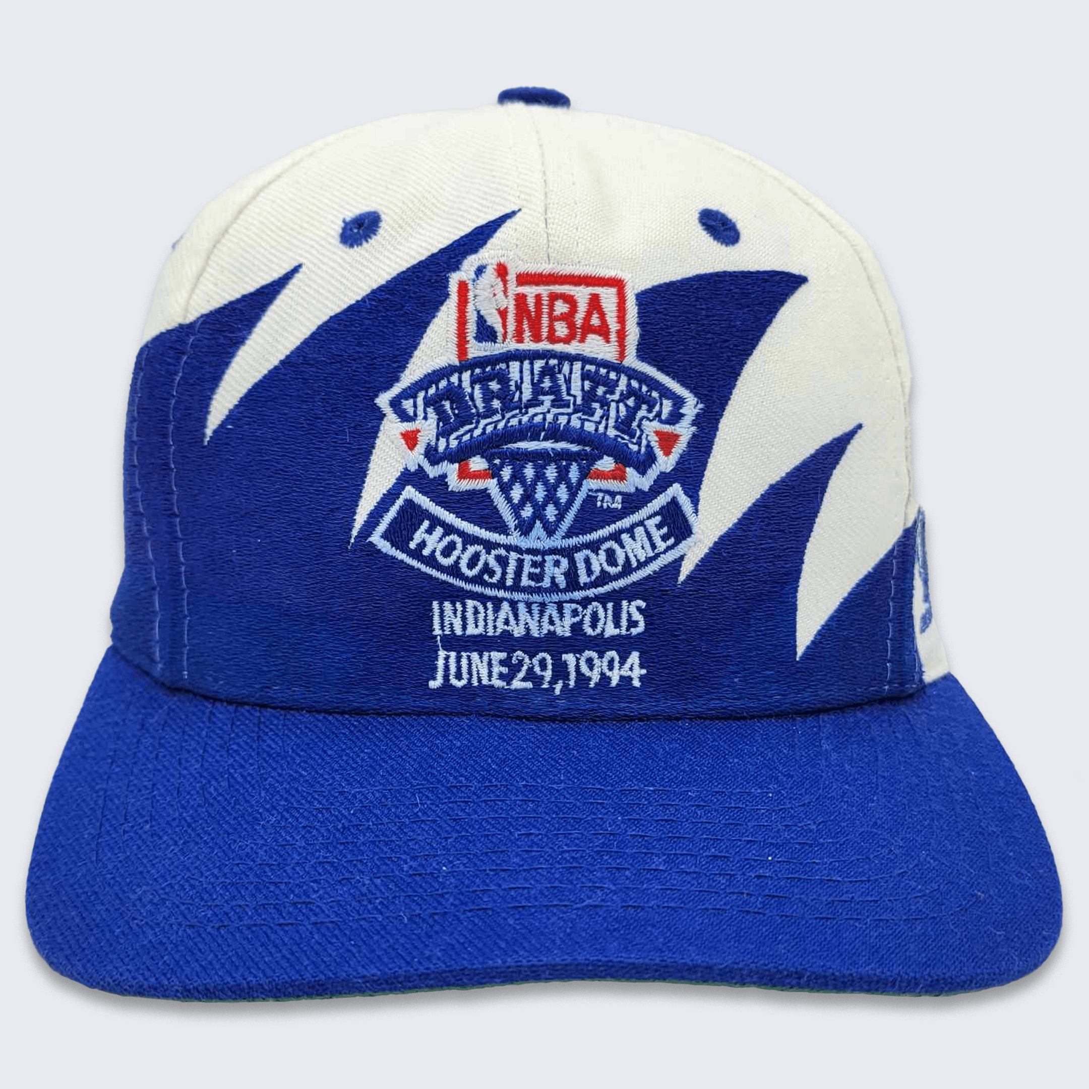 Vintage NBA Draft Vintage 90s Sharktooth Logo Athletic Snapback Hat ...