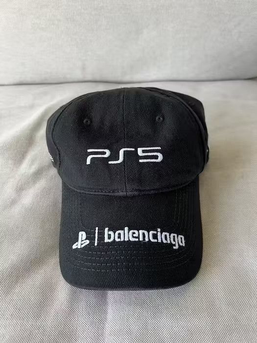 Balenciaga × Playstation Balenciaga x PlayStation PS5 Logo Baseball Cap ...