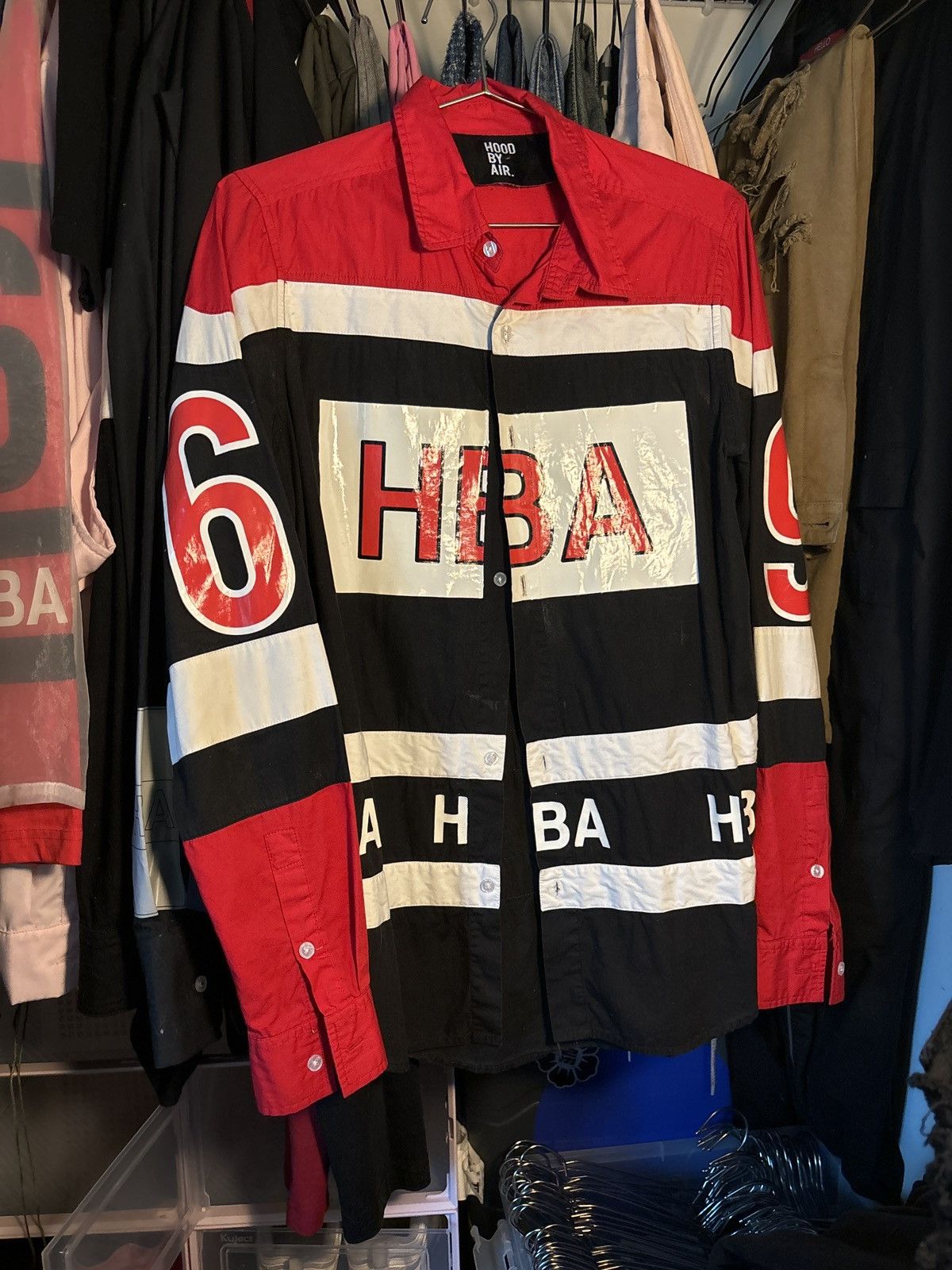 Hood By Air × Streetwear × Vintage HBA Button Up (RARE) | Grailed
