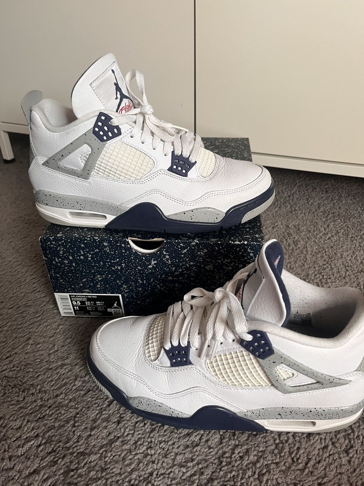 Jordan Brand Air Jordan 4 Midnight Navy | Grailed