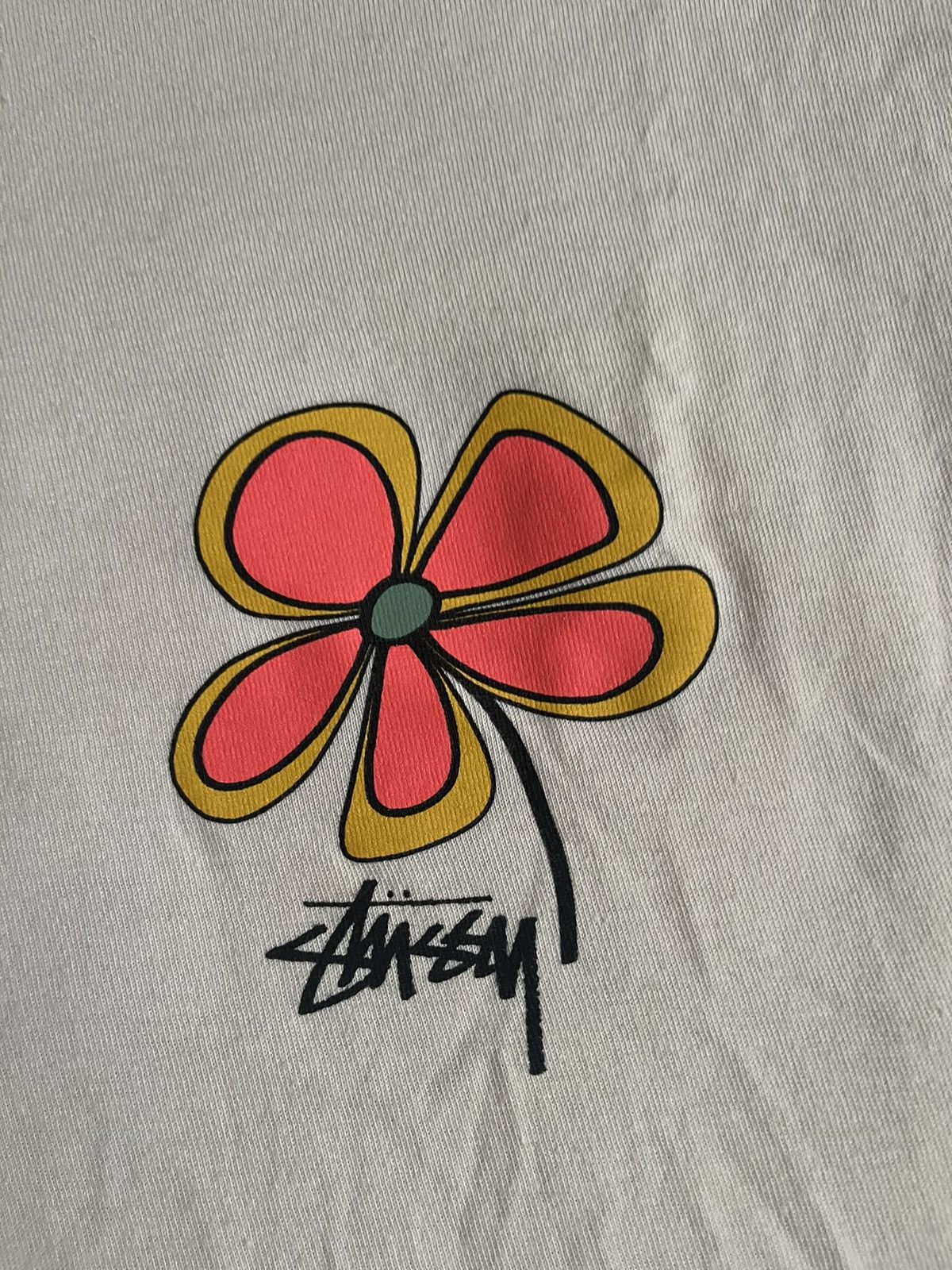 Streetwear × Stussy Stussy Flower Tee | Grailed