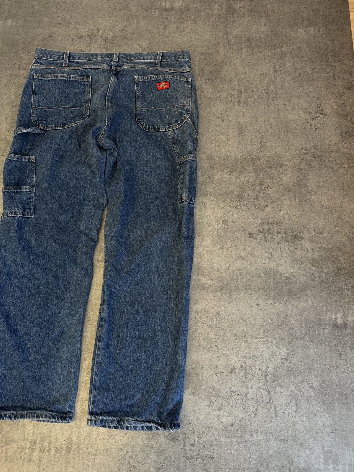 Vintage Dickies Carpenter blue baggy jeans denim workwear rap skate ...