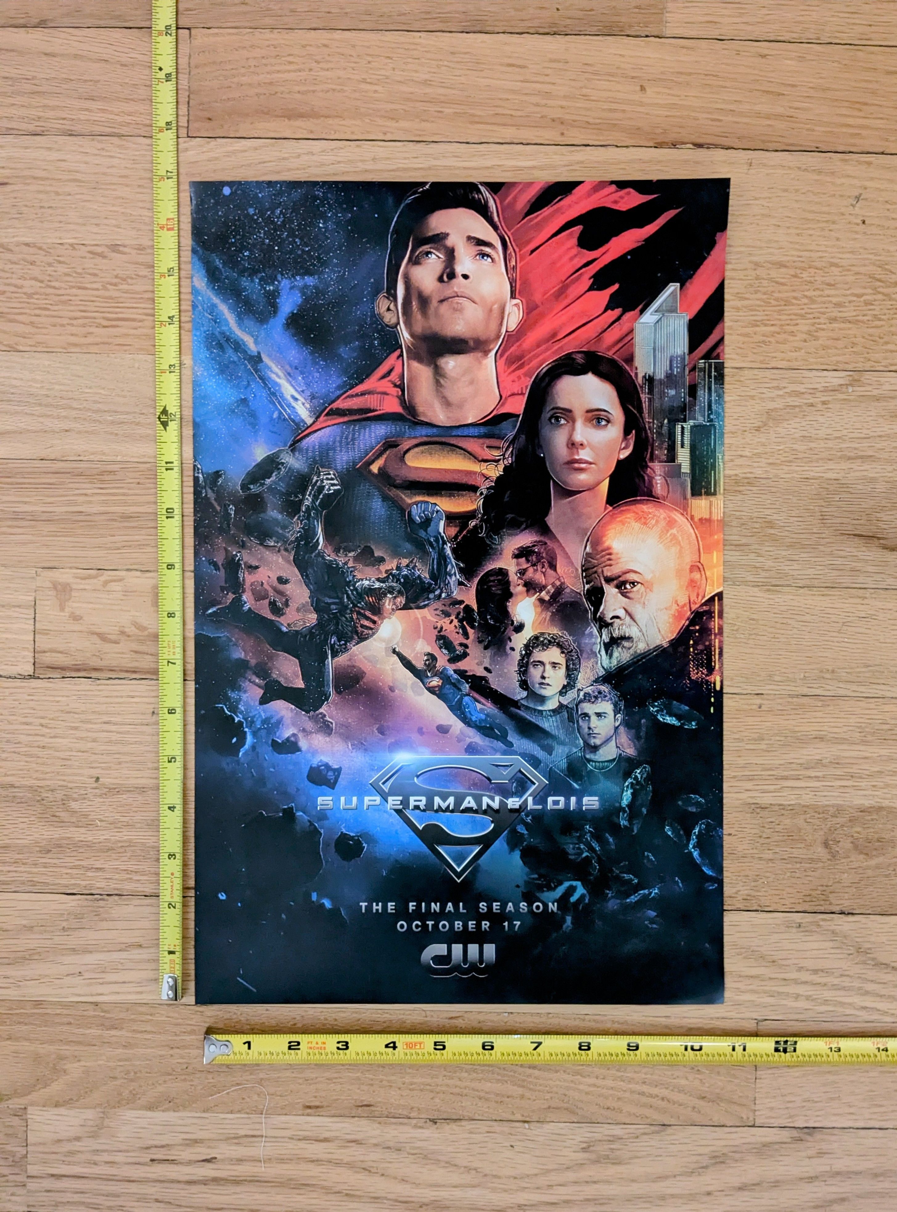 Dc Comics SDCC 2024 Superman & Lois Poster Comic-Con Exclusive Print ...