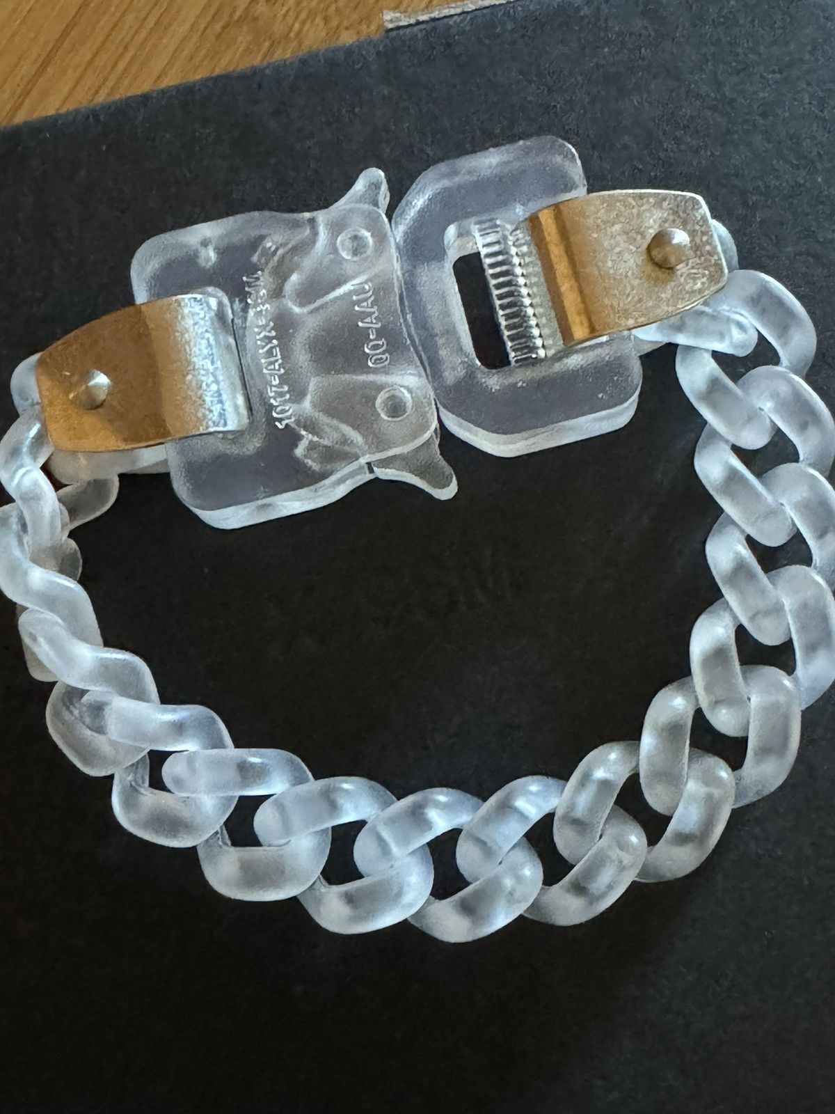 Alyx 1017 ALYX 9SM TRANSPARENT BRACELET | Grailed