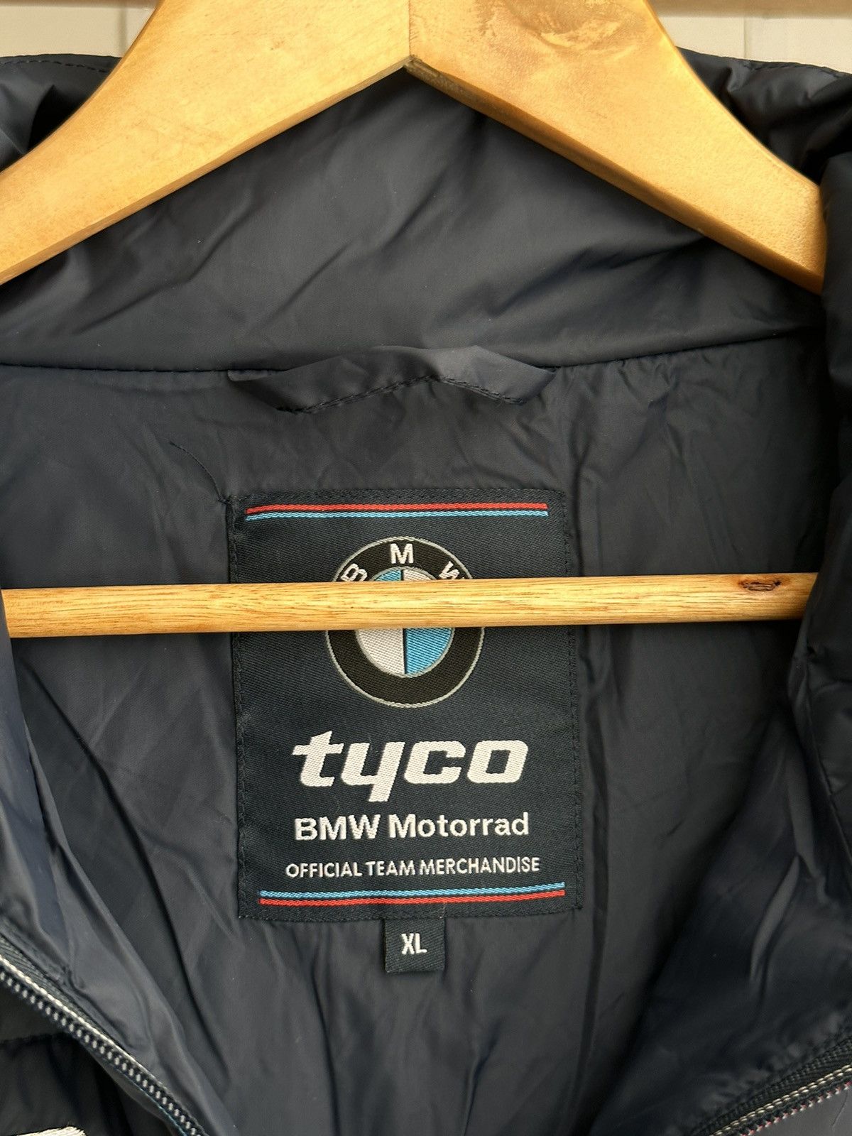 Vintage Vintage BMW Tyco Motorrad Stobart MicroPuffer Racing Jacket ...