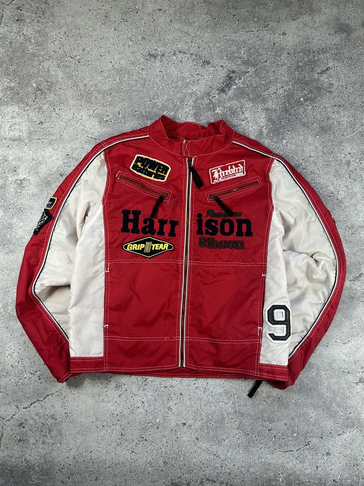 Vintage Harrison Gibson vintage racing jacket Dare Devil | Grailed