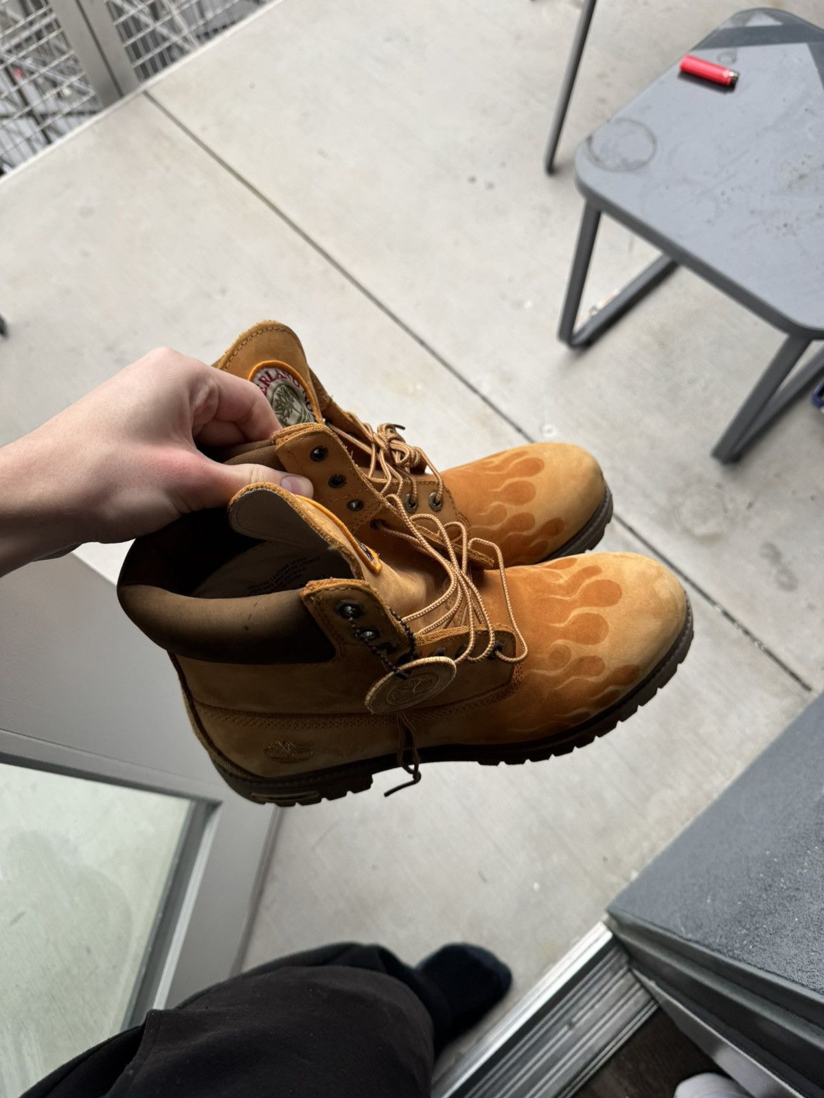 Timberland Timberland x Loso Wav 6 inch Premium Boots Flames | Grailed