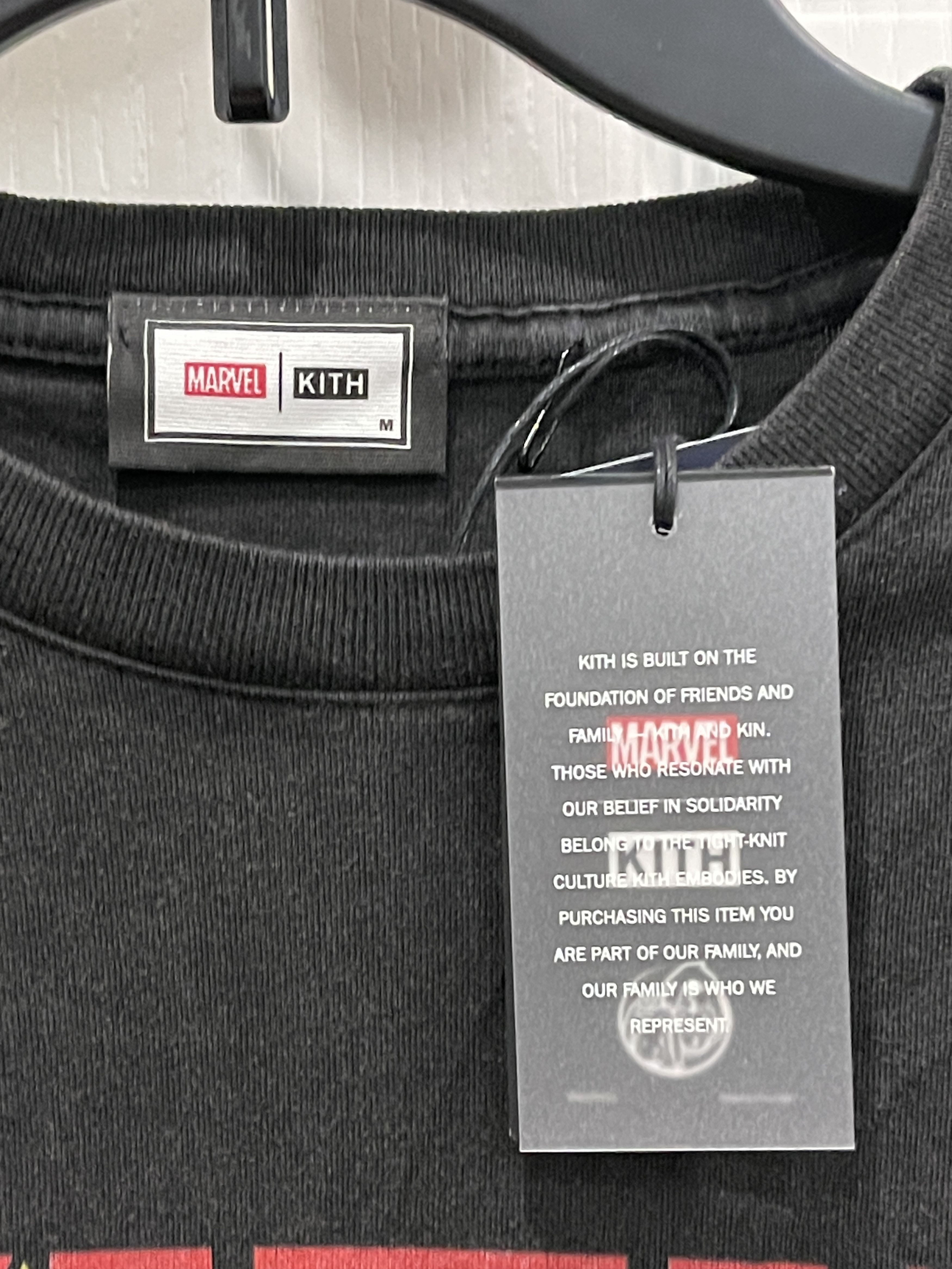 Kith KITH x Marvel Infinity Thanos Tee Size Medium M Black | Grailed