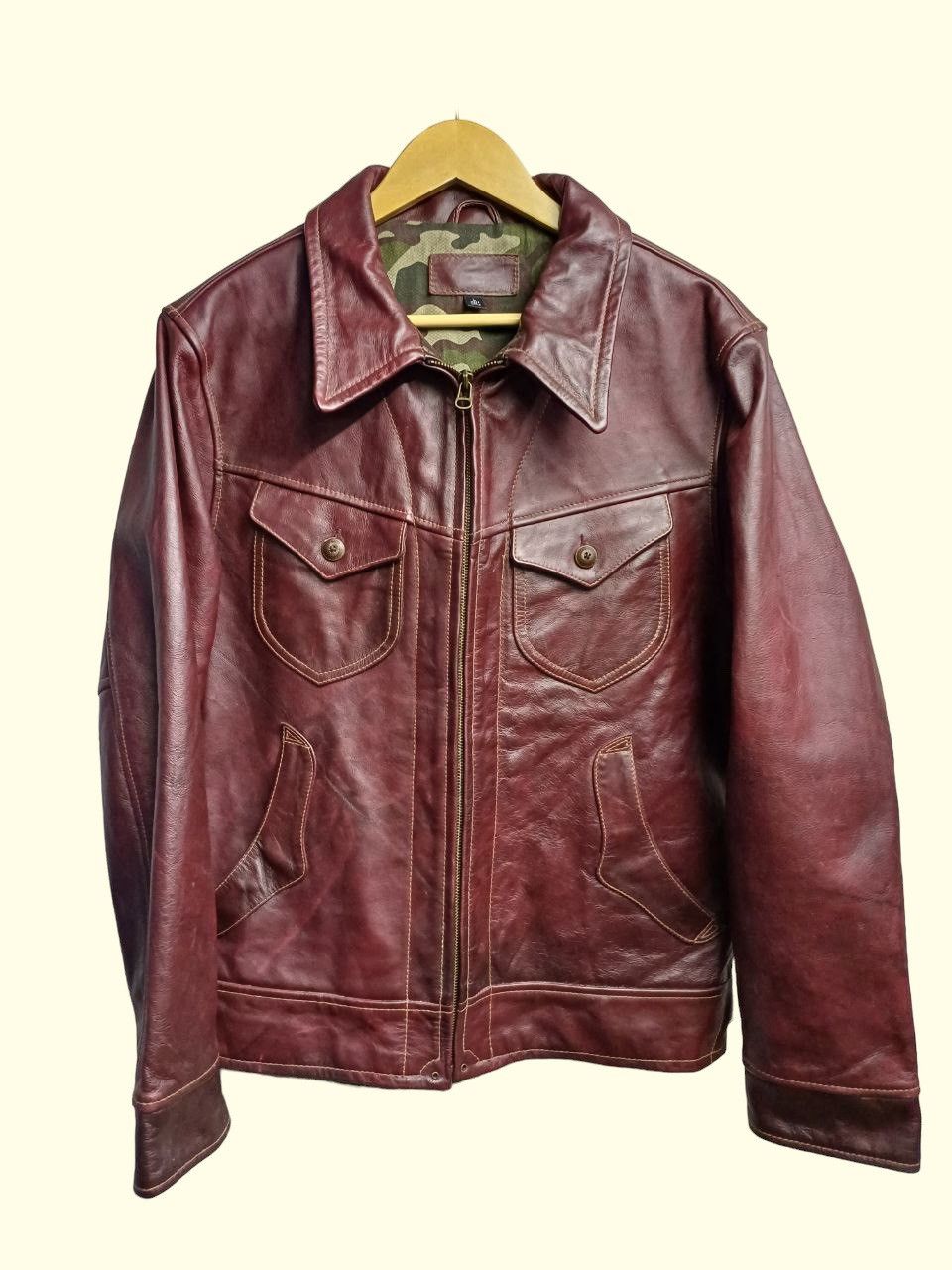 Ralph Lauren RL leather jacket | Grailed