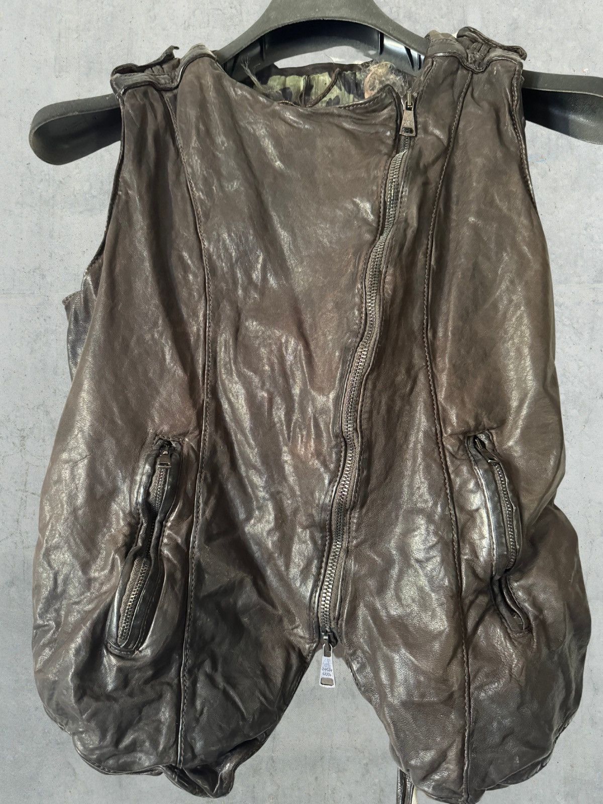 Giorgio Brato Giorgio Brato Leather Vest | Grailed