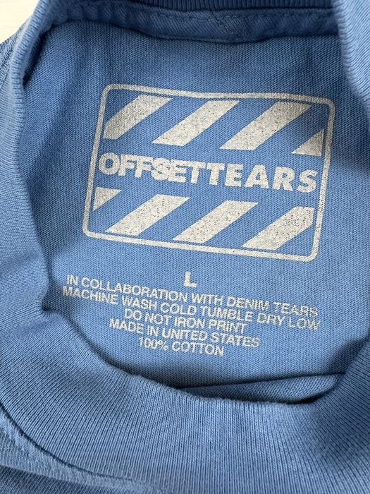 DENIM TEARS Denim Tears x Offset T-shirt | Grailed