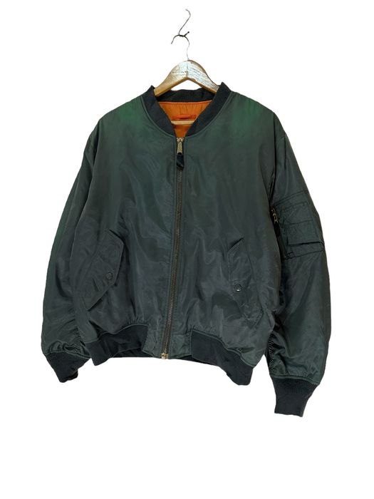 Vintage Vintage MA-1 Flight Bomber Jacket Phantom Military | Grailed