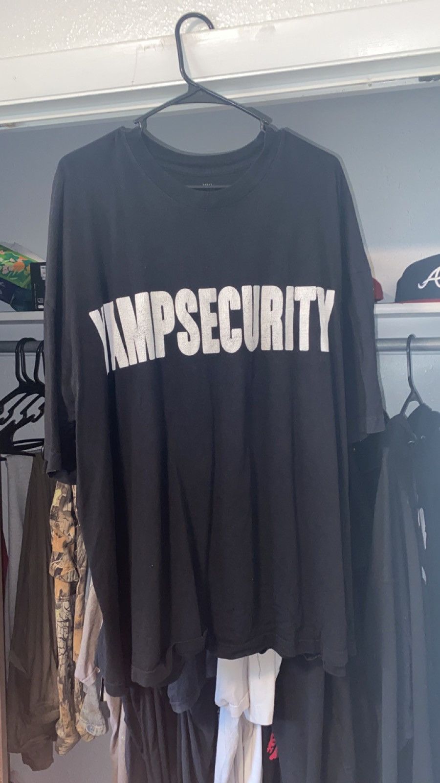 Streetwear Super cracked vamp security t shirt | Grailed