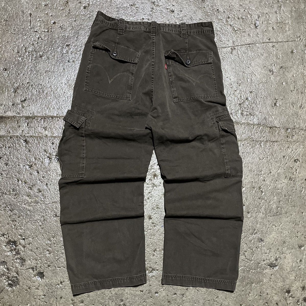 Vintage Crazy Vintage Y2K Levi's Baggy Cargo Pants Skater Wide Leg | Grailed