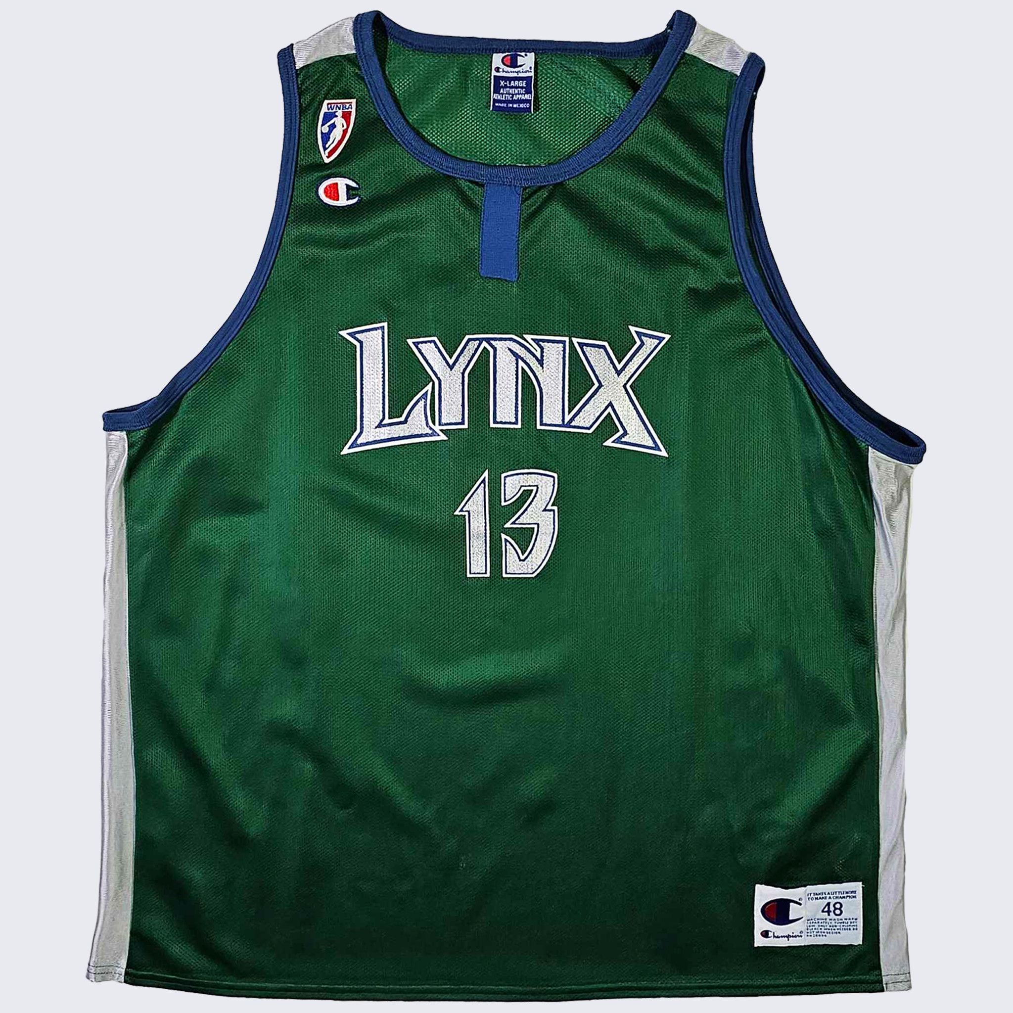 Vintage Minnesota Lynx 90s Edwards WNBA Champion Basketball Jersey ...