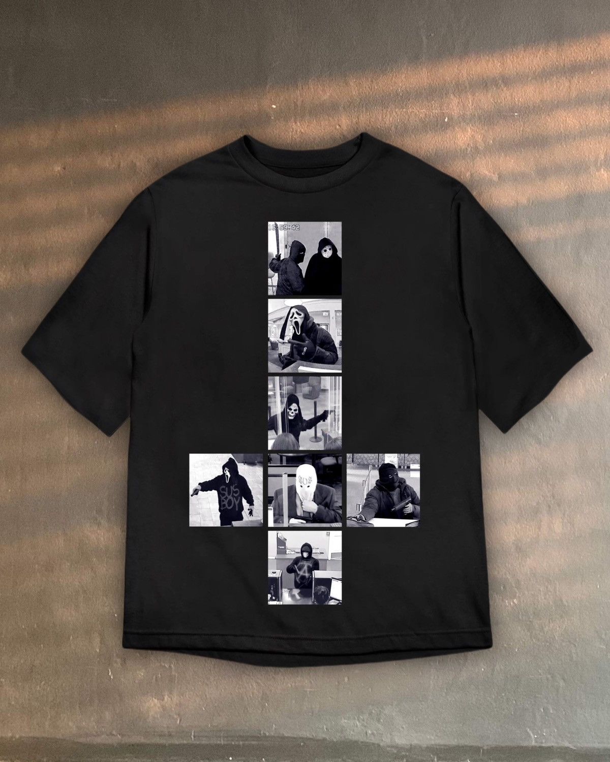 GOTHBOICLIQUE × Streetwear × Sus Boy SUS BOY CCTV TEE cross scream ...