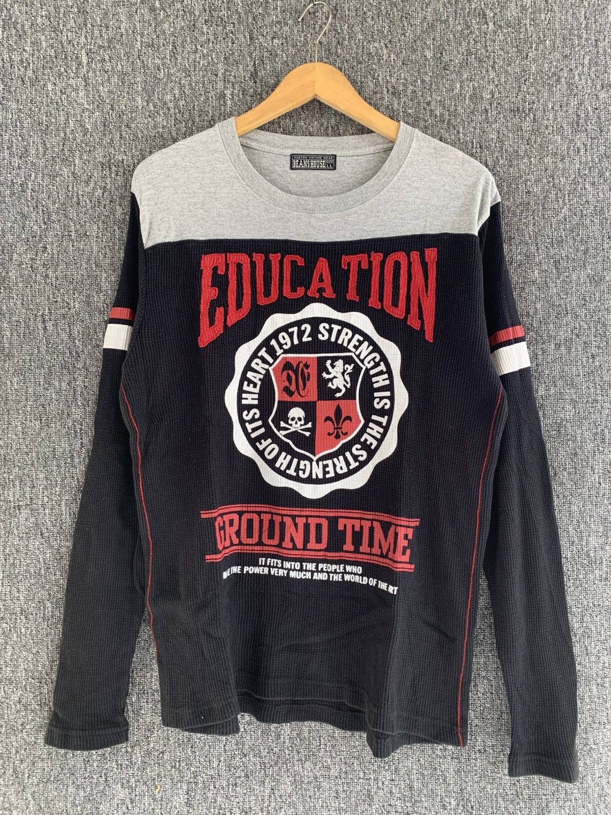 Japanese Brand Beans House Education Poem Gothic Punk Rock Style ...