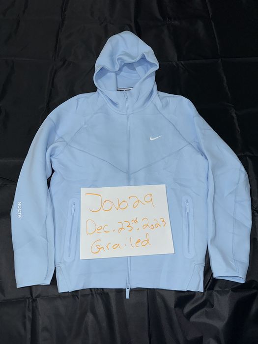 Nike Nocta Nike Tech Fleece Baby Blue Lg | Grailed