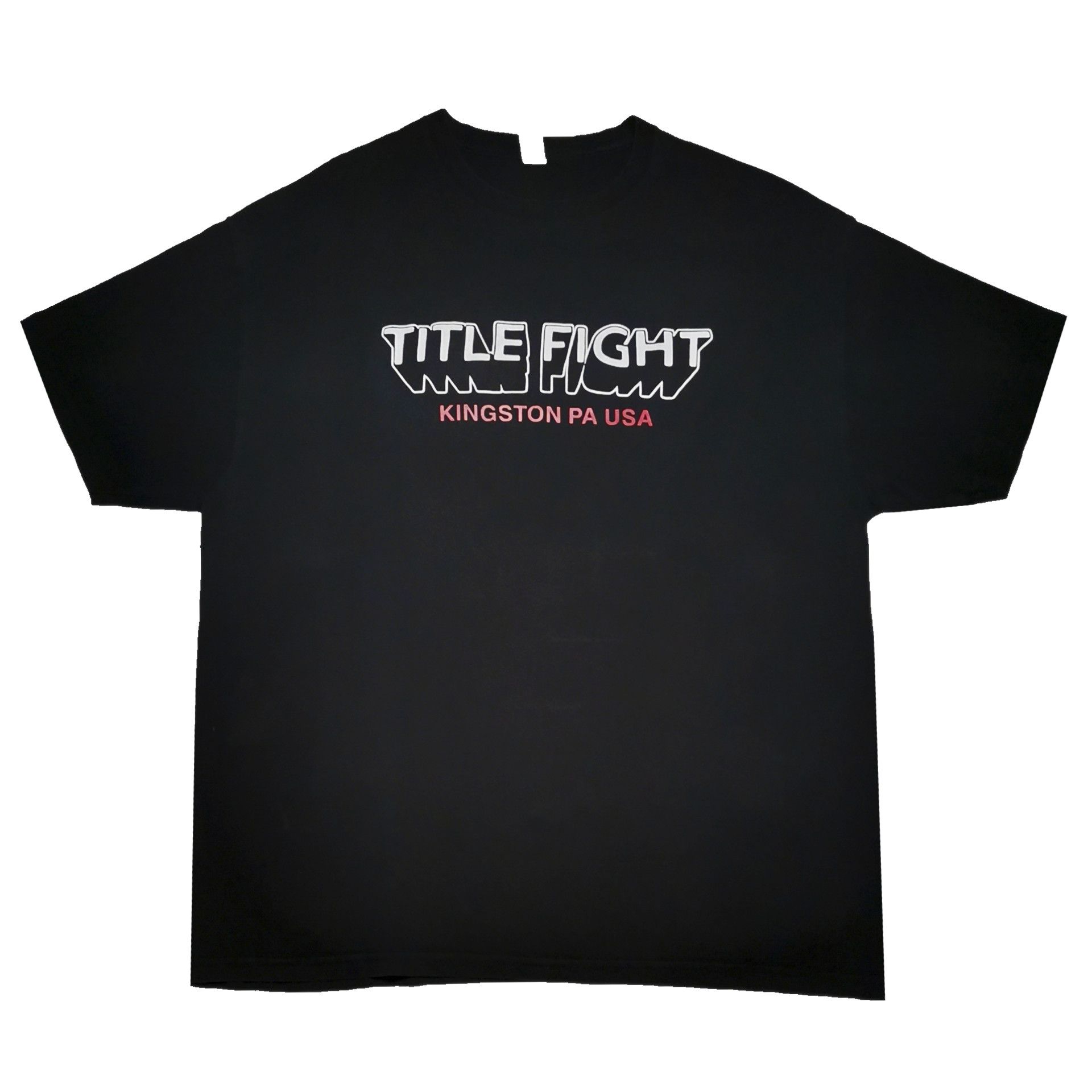 Alstyle × Band Tees × Very Rare Vintage Title Fight Logo T-shirt Y2K ...
