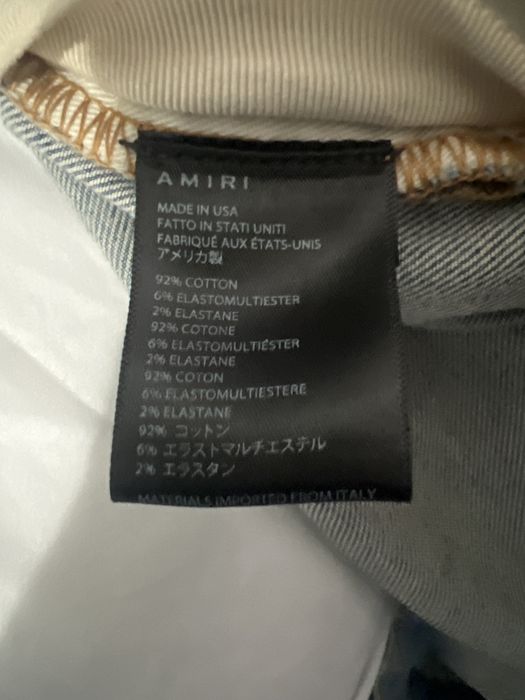 Amiri Amiri MX1 Light Blue Jeans | Grailed