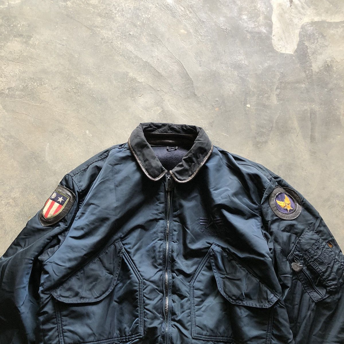 Vintage Alpha Industries CWU-45P Flight Jacket | Grailed