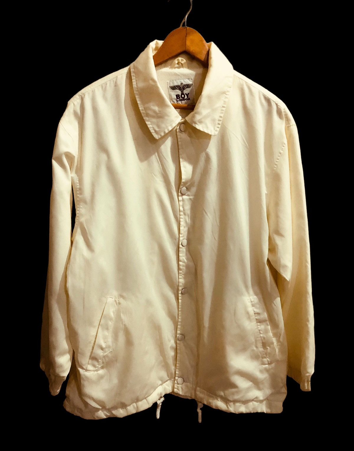 Boy London × Vintage Boy London SW3 Kingsroad England Snap Button ...