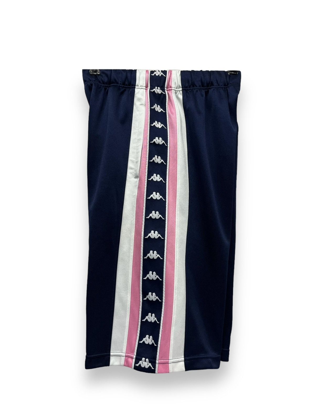 Kappa × Pink × Vintage 🔥RARE 90’s RAPPER KAPPA SideTape Logo Polyester ...