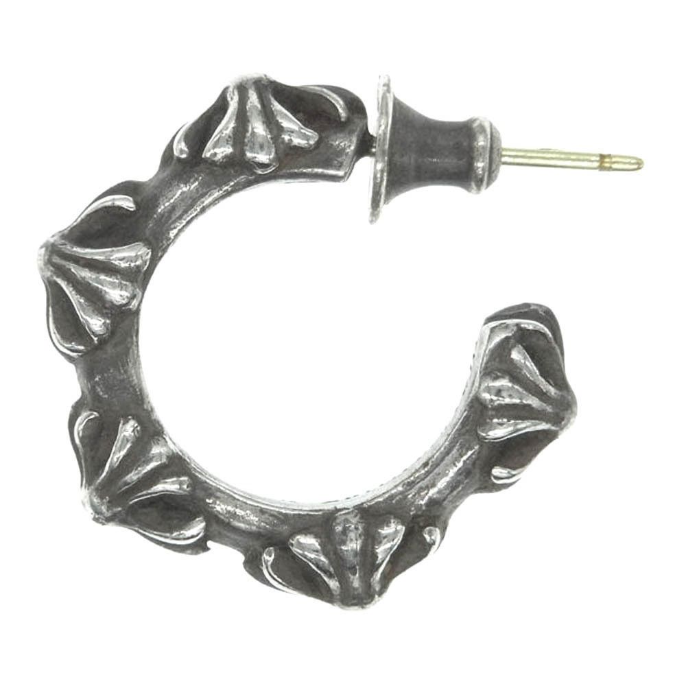 Chrome Hearts Chrome Hearts Cross Band Hoop Earring | Grailed