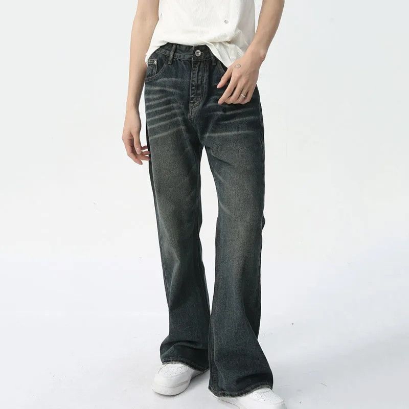 Vintage Retro Ripple Pattern Jeans | Grailed