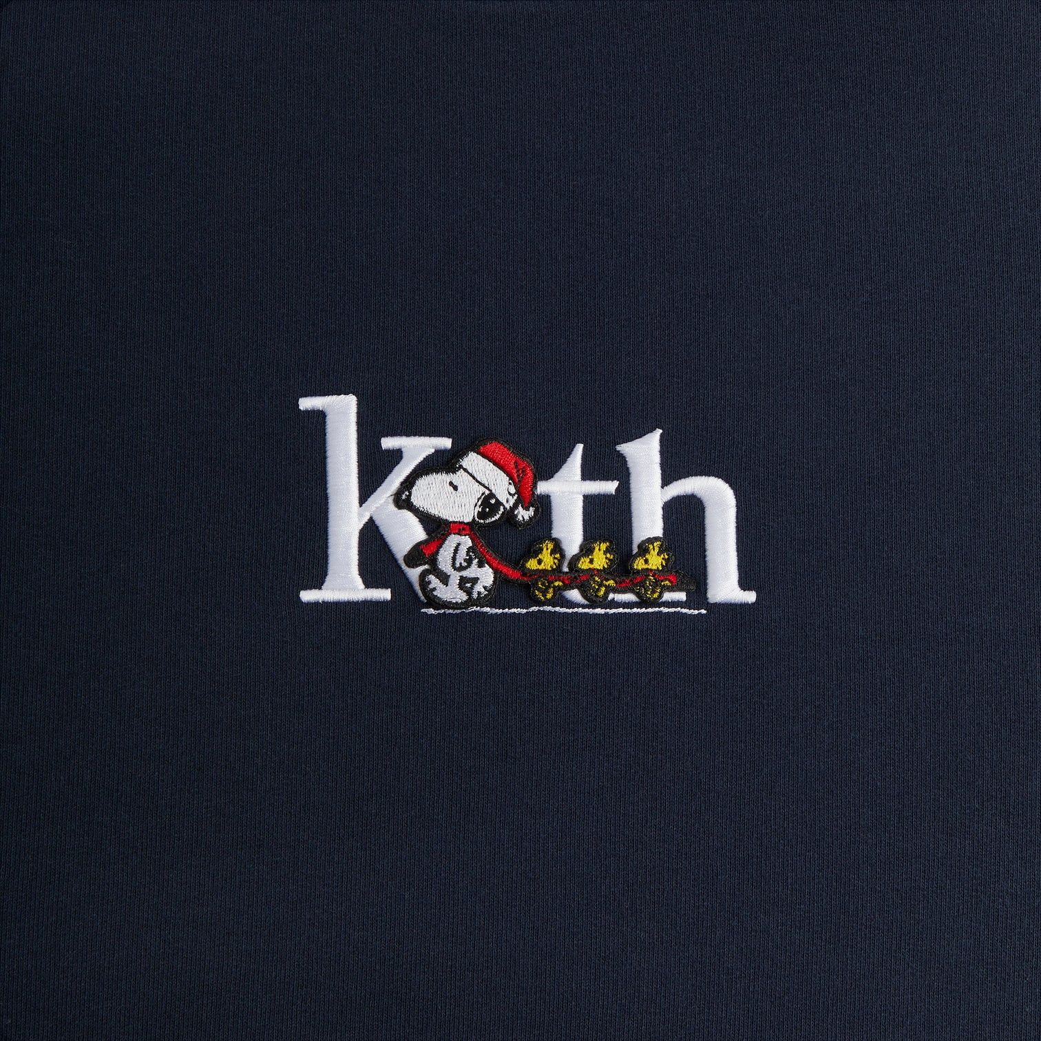 Disney × Kith × Peanuts Kith for Peanuts Serif Crewneck | Grailed