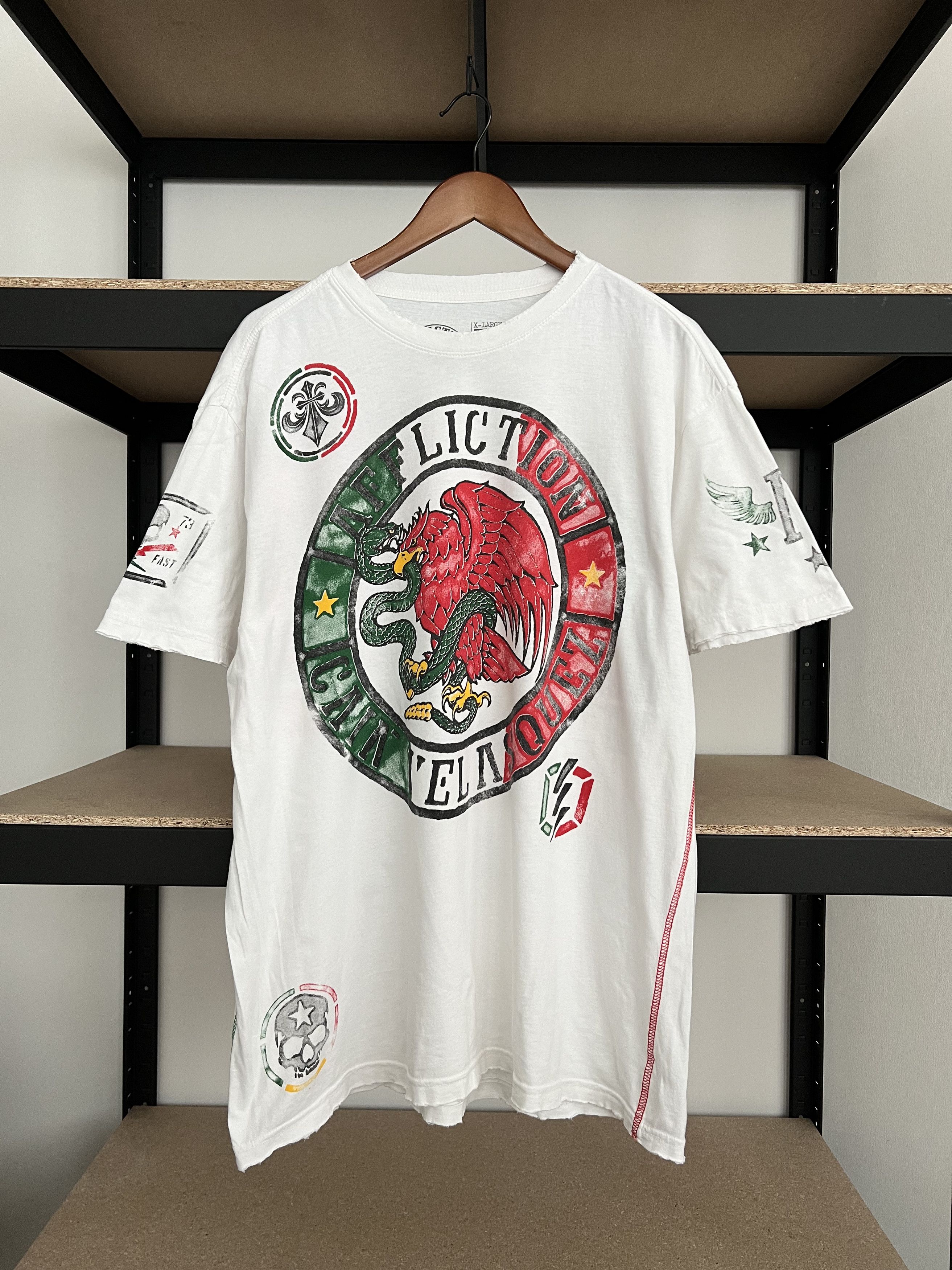 Affliction × Streetwear × Vintage Affliction Live Fast Eagle Snake Y2k ...