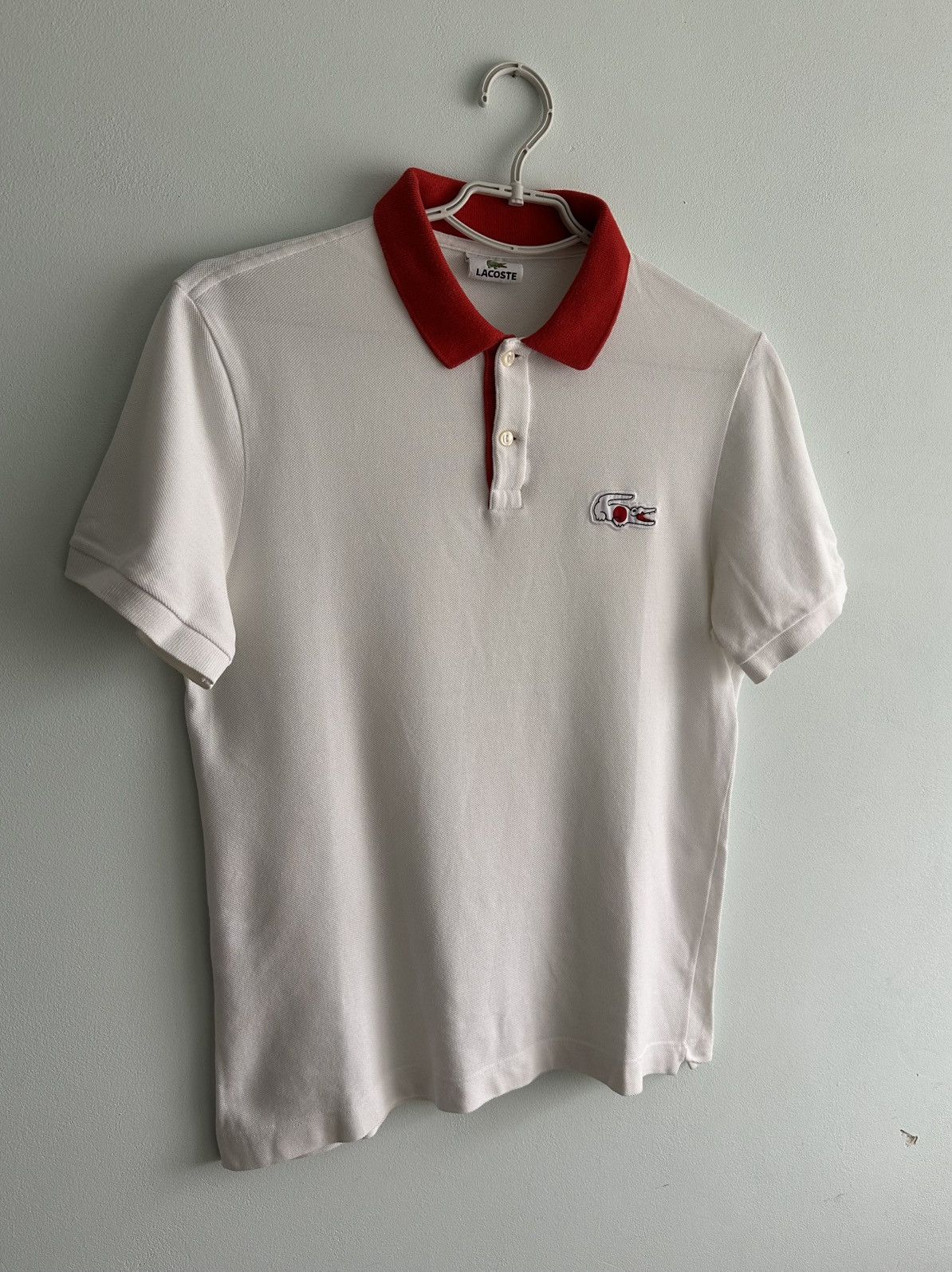 Lacoste Vintage Lacoste Japan Logo Polo t-shirt M size | Grailed