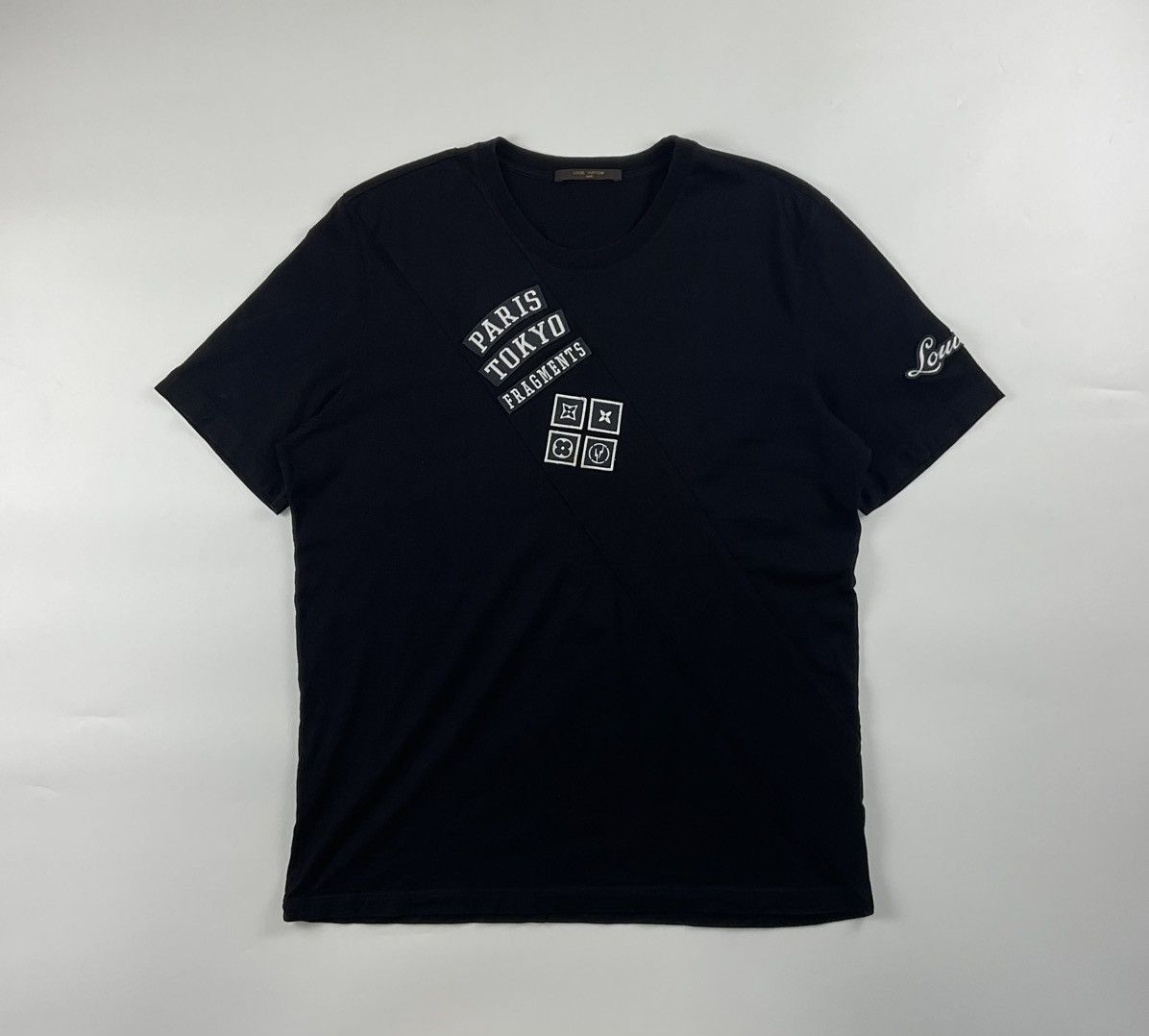 Louis Vuitton Louis Vuitton x Fragment Patches Tee | Grailed