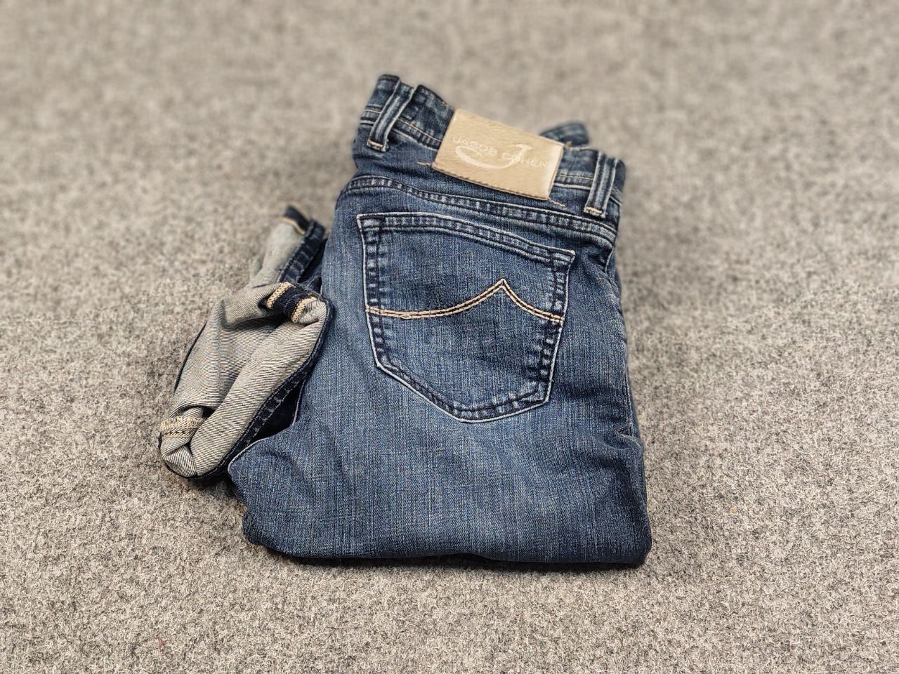 Jacob Cohen Jacob Cohen Design 688 comfort Faded blue Denim Jeans | Grailed