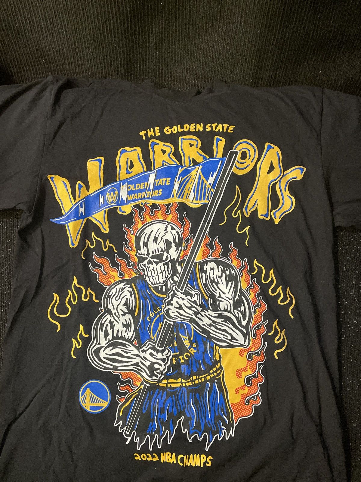 Warren Lotas Golden State Warriors 2022 Championship Tee Warren Lotas ...
