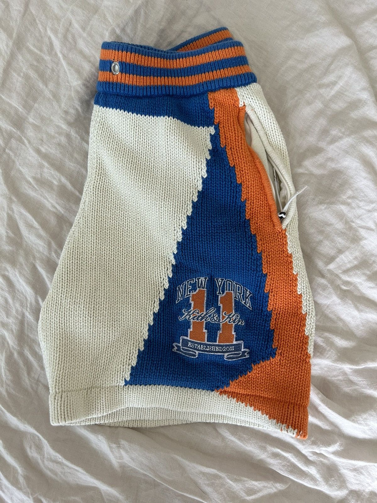 Kith × NBA Kith x New York Knicks Knit Shorts | Grailed