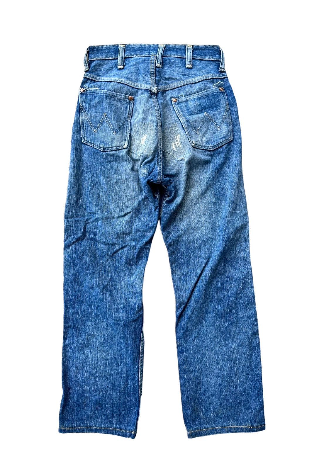 Vintage 🔥Archived🔥Vintage 50s Wrangler blue bell jeans zip conmar | Grailed